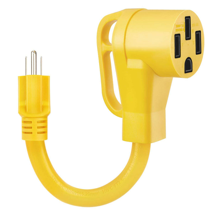 Kohree 30 Amp to 110V RV Adapter Cord NEMA 5-15P to L5-30R