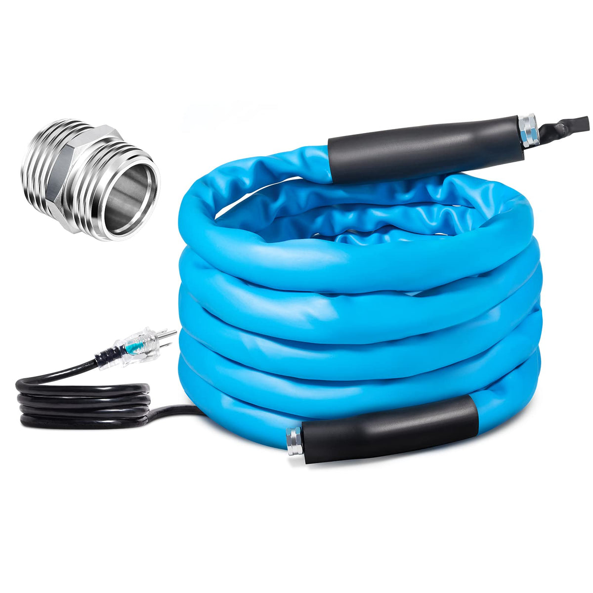 Kohree 15 ft Heated Water Hose for RV | -40°F Freeze Proof Water Hose