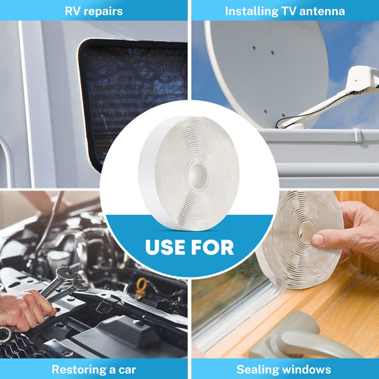 Kohree Butyl Sealing Tape | Ideal for RV Repair and Window Seals