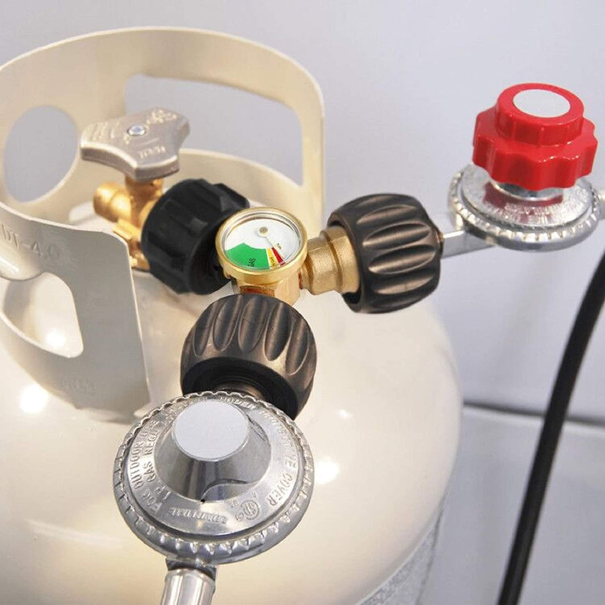 Kohree Propane Y Splitter | Easily Connect Two Propane Tanks