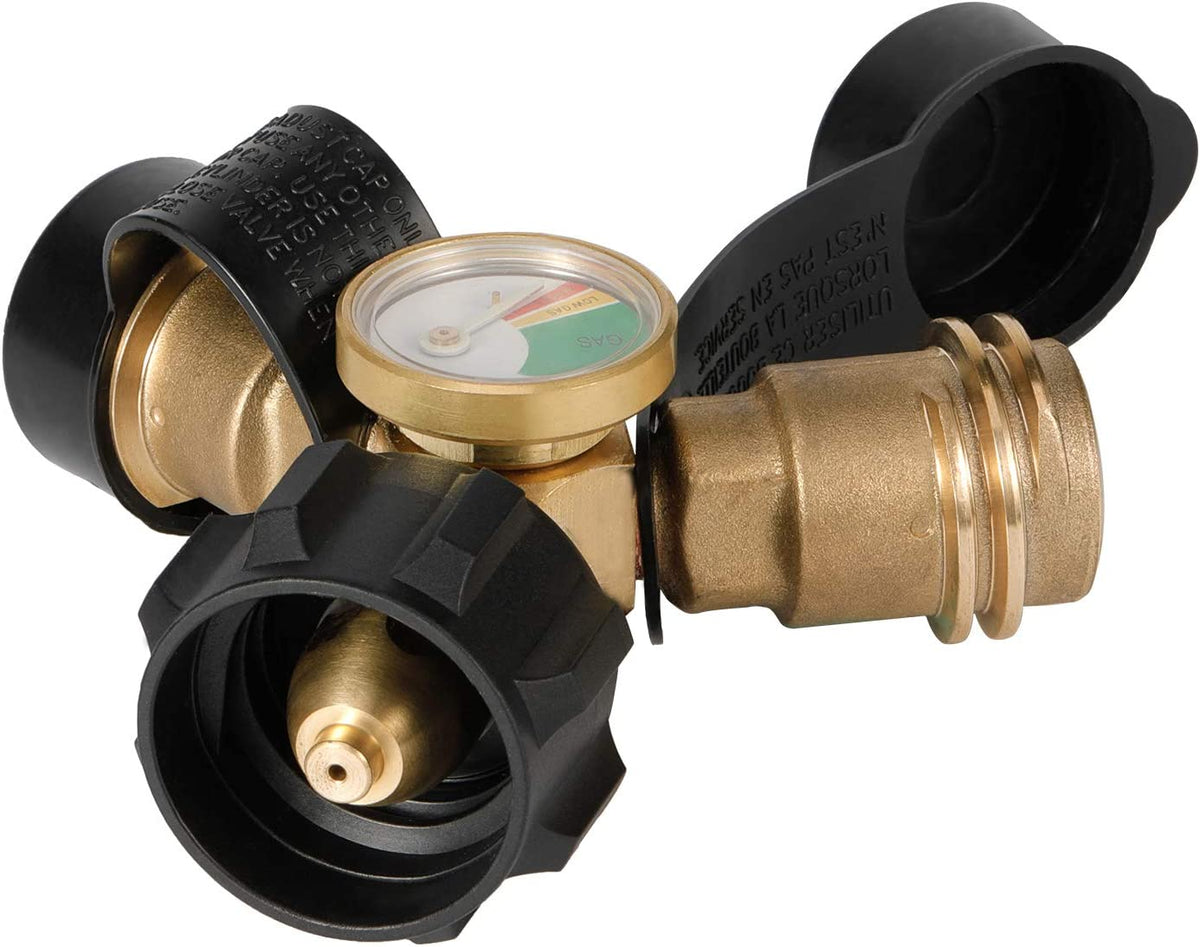 Kohree Propane Y Splitter | Easily Connect Two Propane Tanks