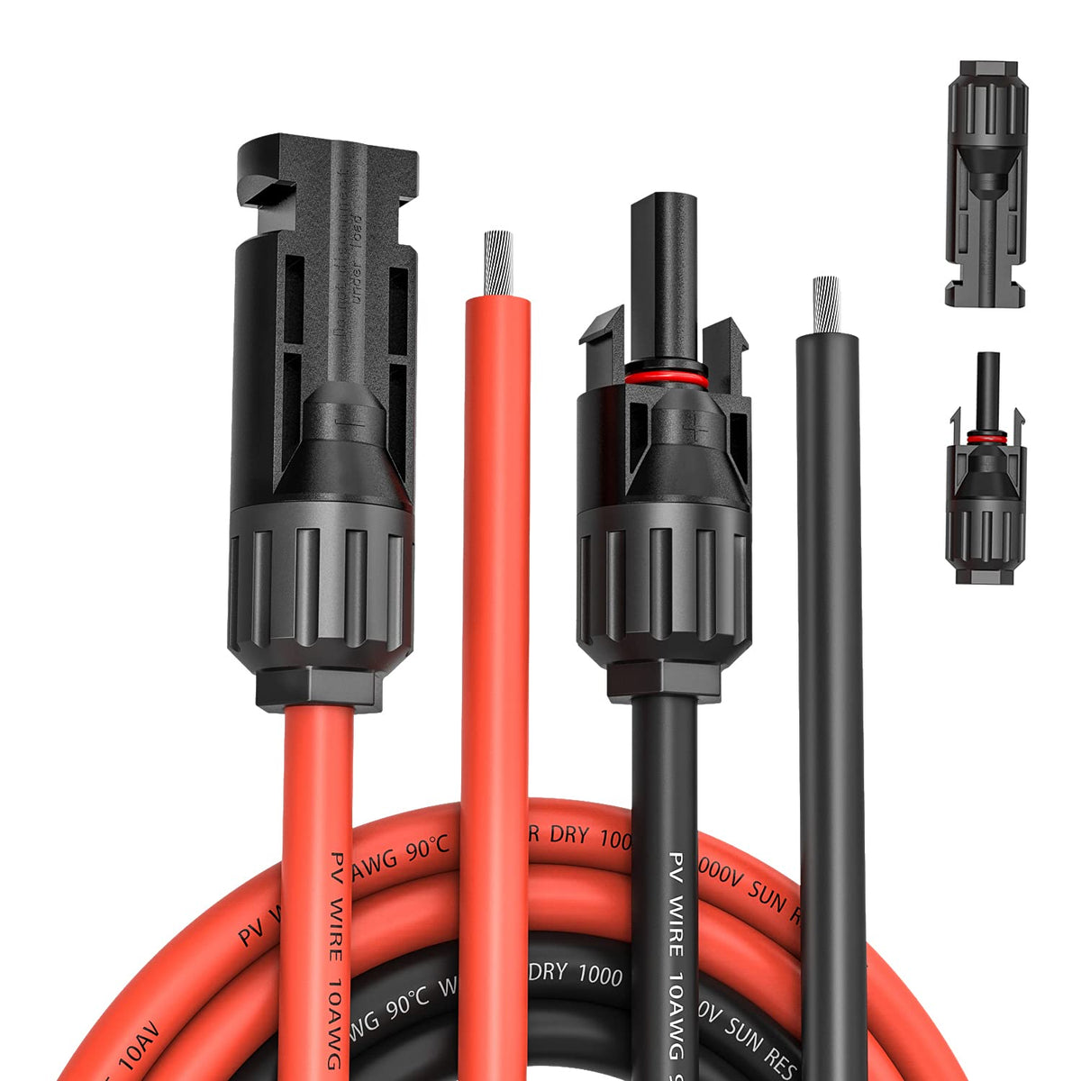 Kohree Solar Accessories | Solar Panel Extension Cords & Crimper Tool ...