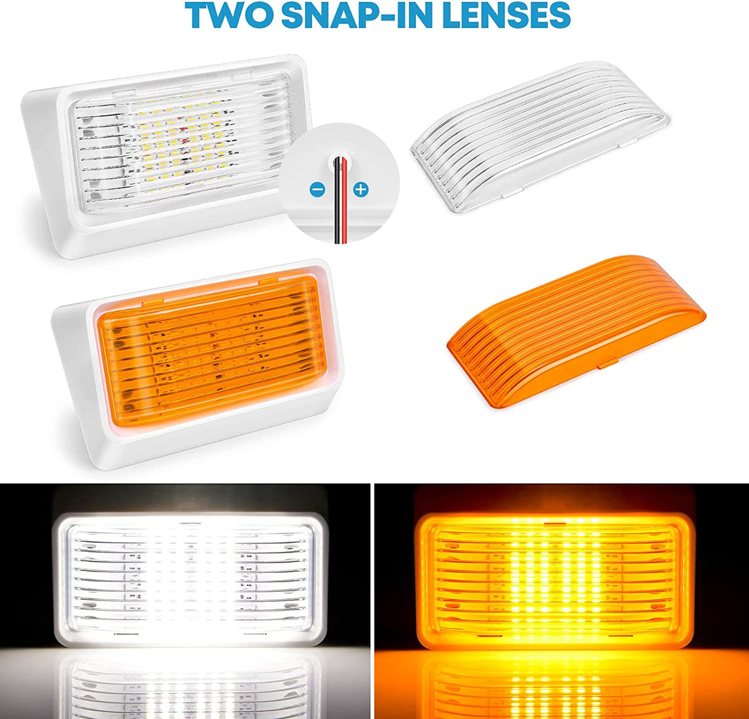 Kohree 12 Volt RV Porch Light | Waterproof LED Replacement Lighting ...