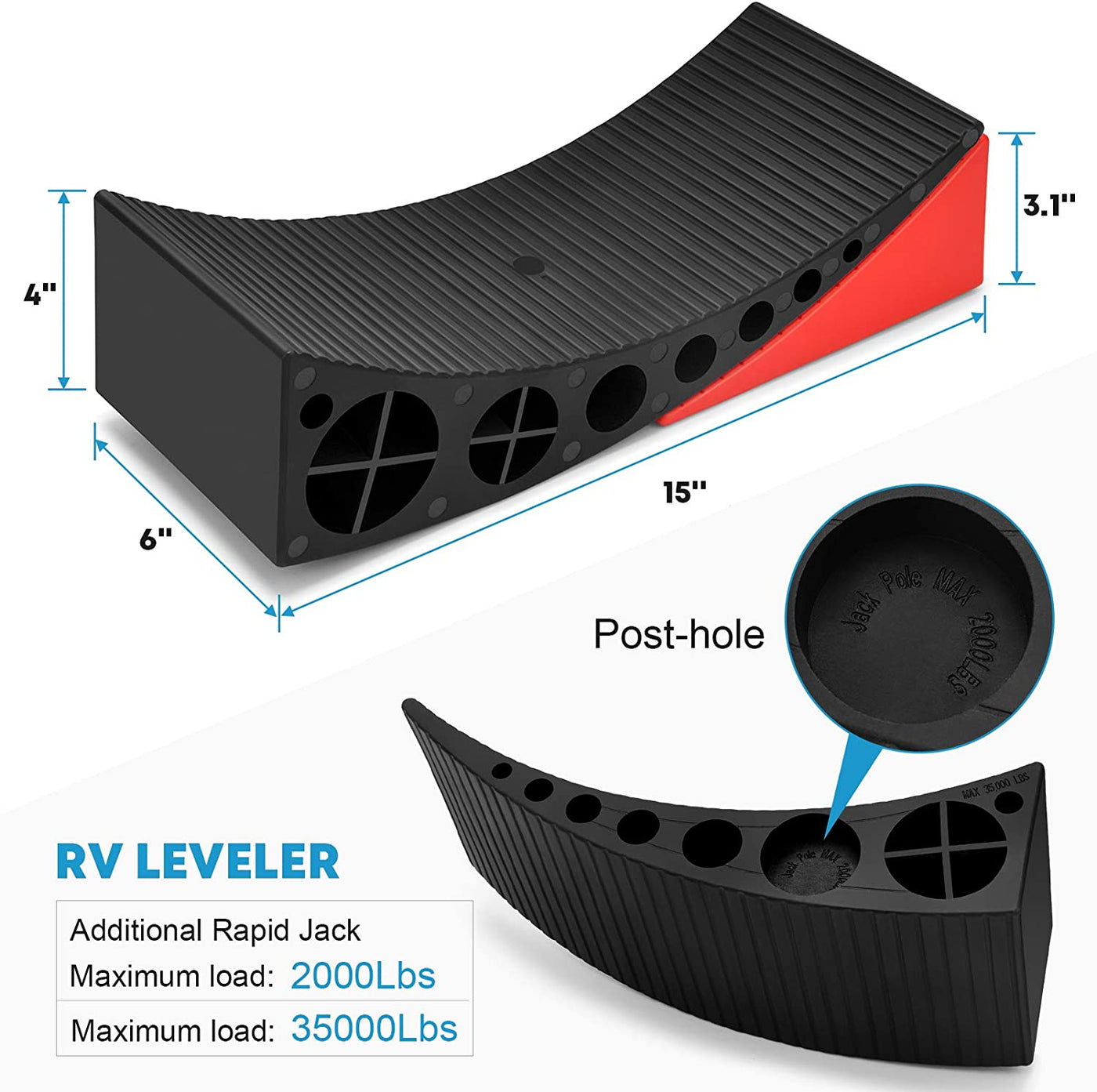 Kohree RV Leveler Kit | Camper Leveling Blocks